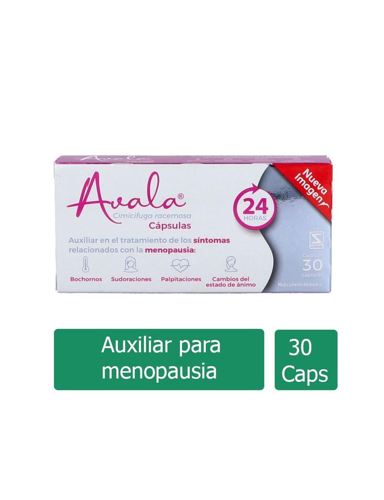 Avala 6.5 Mg Caja Con 30 Cápsulas | Club Presalud