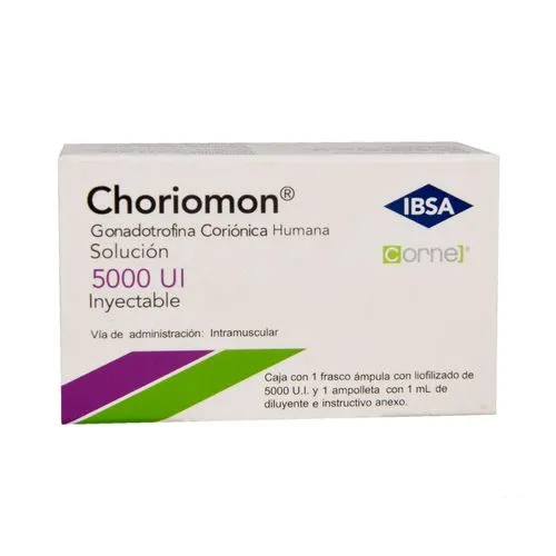 Choriomon 5000 Ui Solución Inyectable Frasco Ámpula | Club Presalud