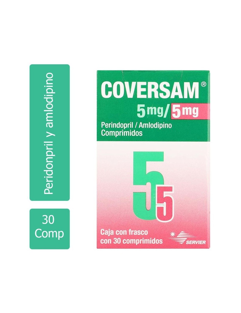 Coversam 5/5 Mg 30 Comprimidos | Club Presalud