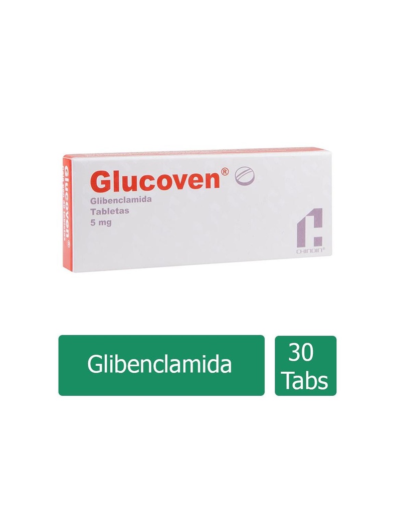 Glucoven 5 Mg Tabletas 30 | Club Presalud