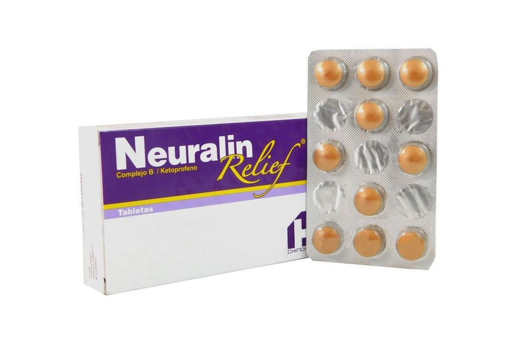 Neuralin Relief 20 Tabletas | Club Presalud